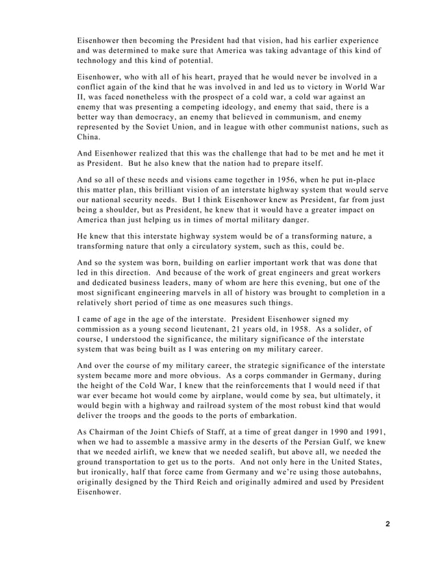 Powell Speech Transcript | PDF