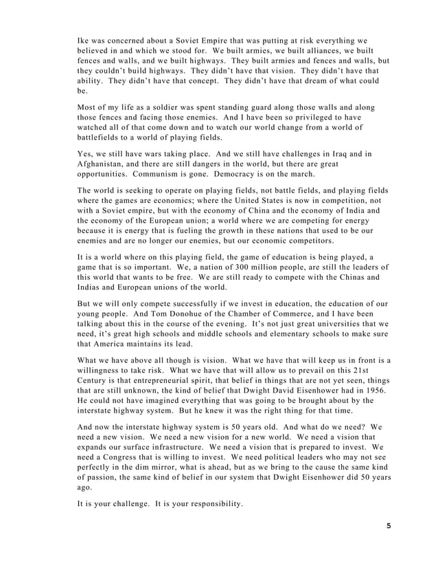 Powell Speech Transcript | PDF