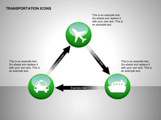 Transportation Icons | PPT