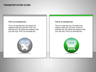 Transportation Icons | PPT