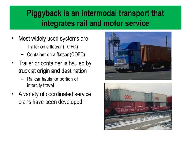 Transportation Infrastructure | Transport functionality | Principles ...