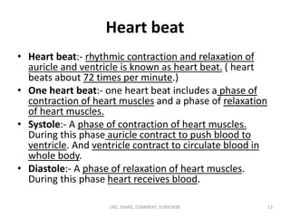 Transportation in humans(part 2) | PPTX | Heart and Cardiovascular ...
