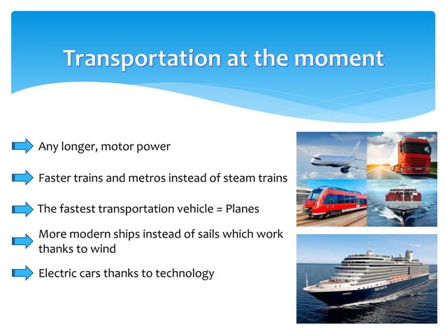 Transportation in Modern World | PPTX