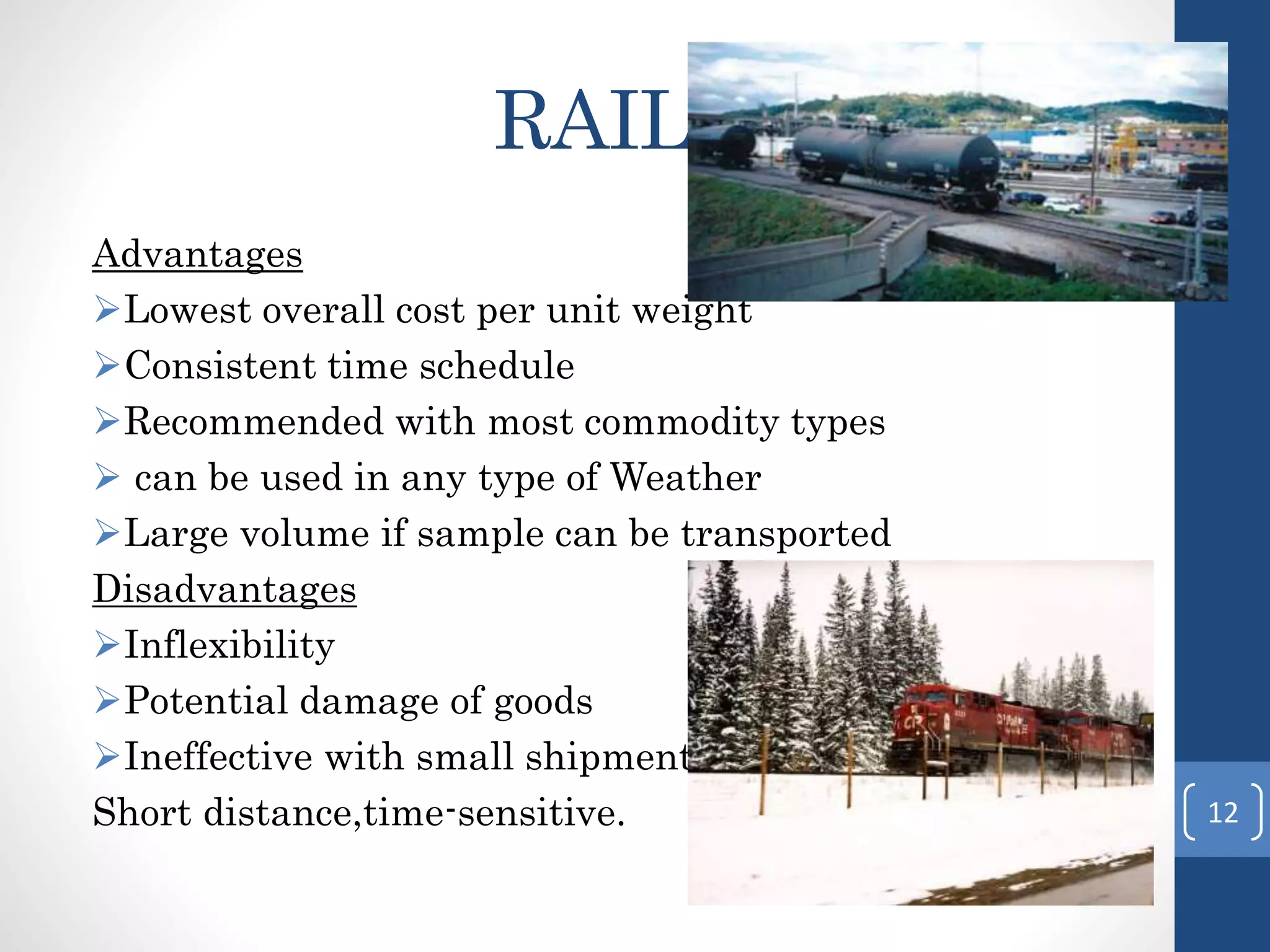 Transportation in supply chain | PPTX