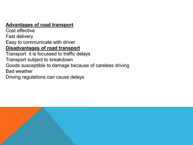 Transportation in tourism | PPTX