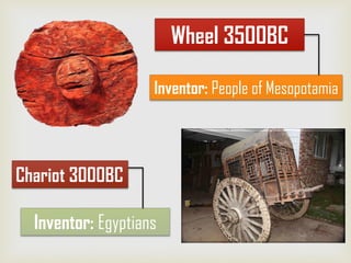 Transportation inventions group3 | PDF