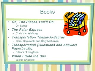 Transportation lesson | PPT