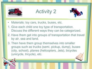 Transportation lesson | PPT