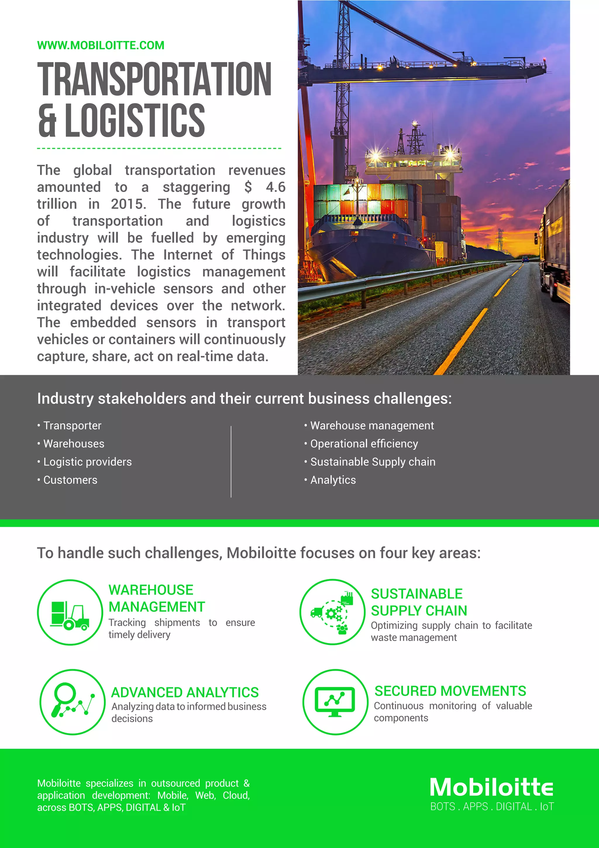 Transportation & Logistics Flyer | PDF