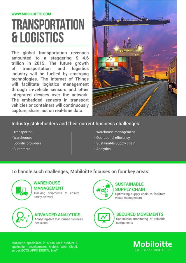 Transportation & Logistics Flyer | PDF