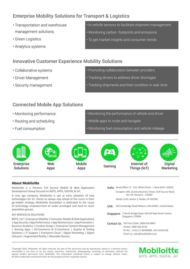 Transportation & Logistics Flyer | PDF