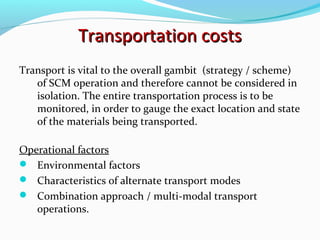 Transportation management | PPT