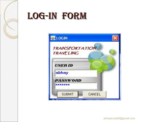 Transportation management system | PPT