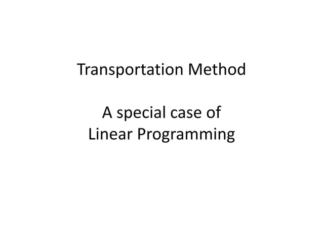 Transportation+method | PPT