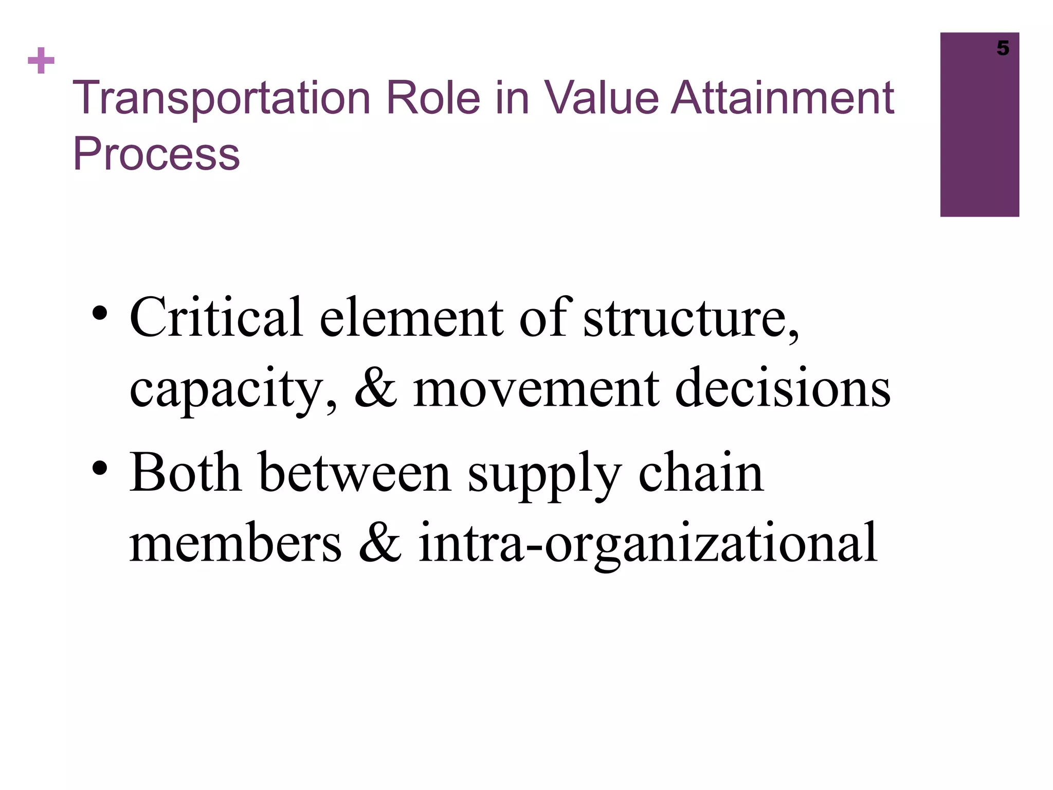 Transportation Mgmt | PPT