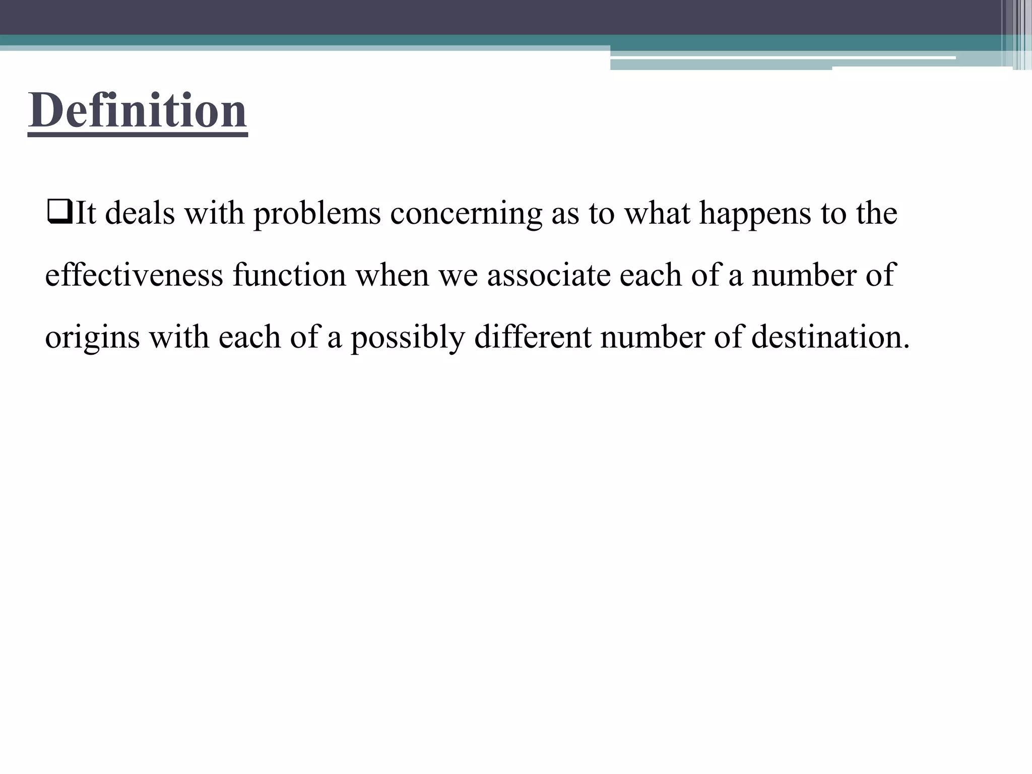 Transportation model | PPTX