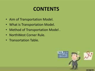 Transportation model | PPTX
