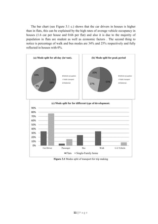 Transportation modeling and planning ( The Four-Step Model ) | PDF