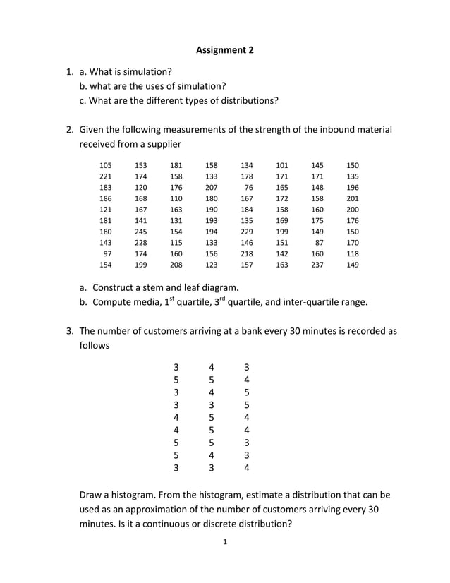 Transportation modeling assignment 2 | DOCX | Physics | Science