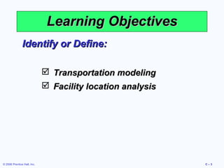 Transportation model powerpoint | PPT