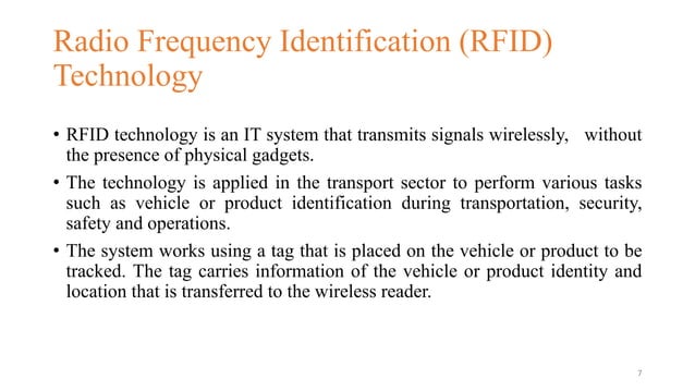 Transportation network operations | PPTX | Technology & Computing