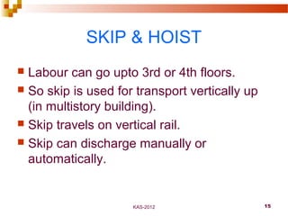 Transportation of Concrete - Notes for Civil engineering Students | PPT