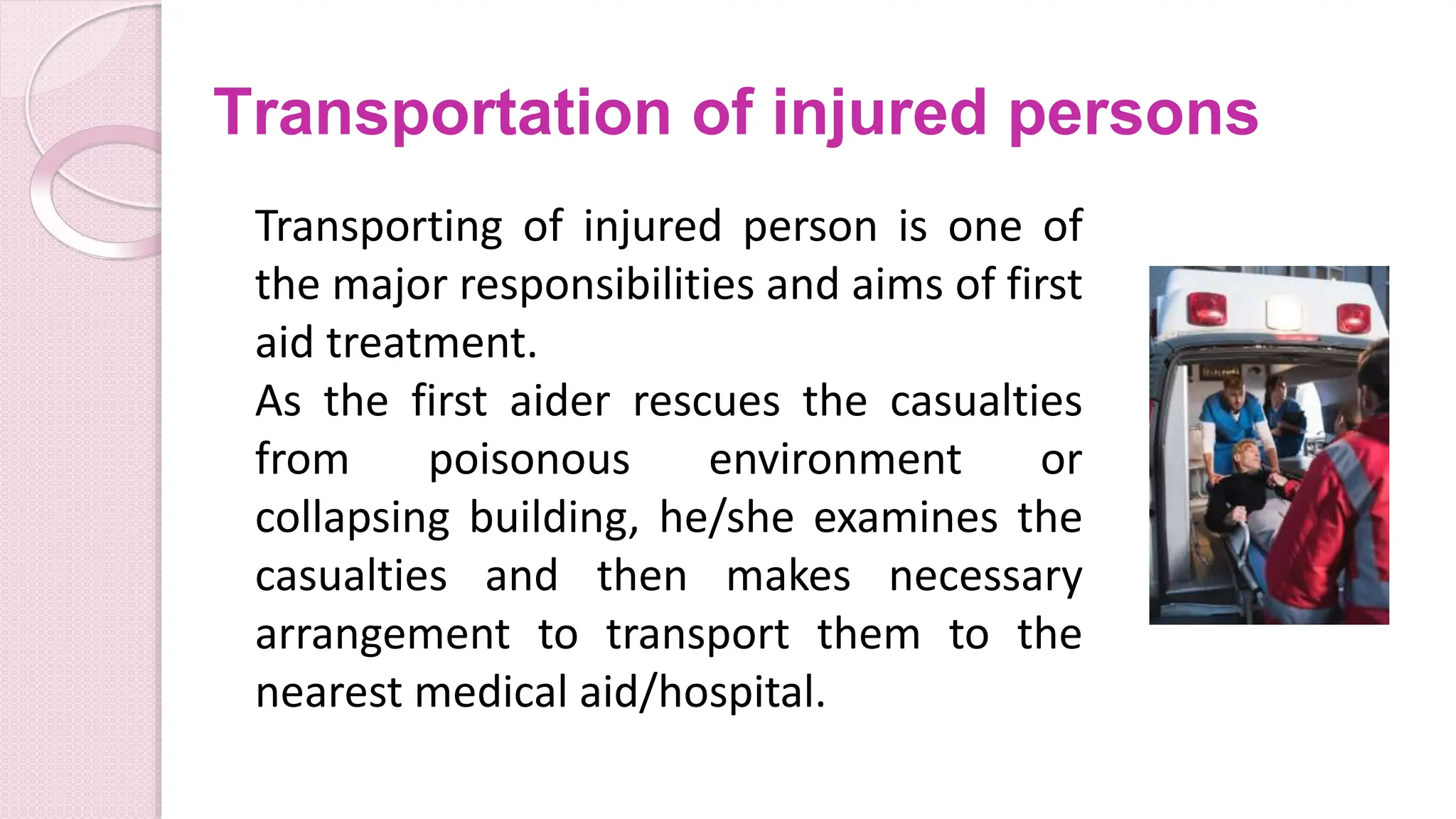 Transportation of injured person..pptx