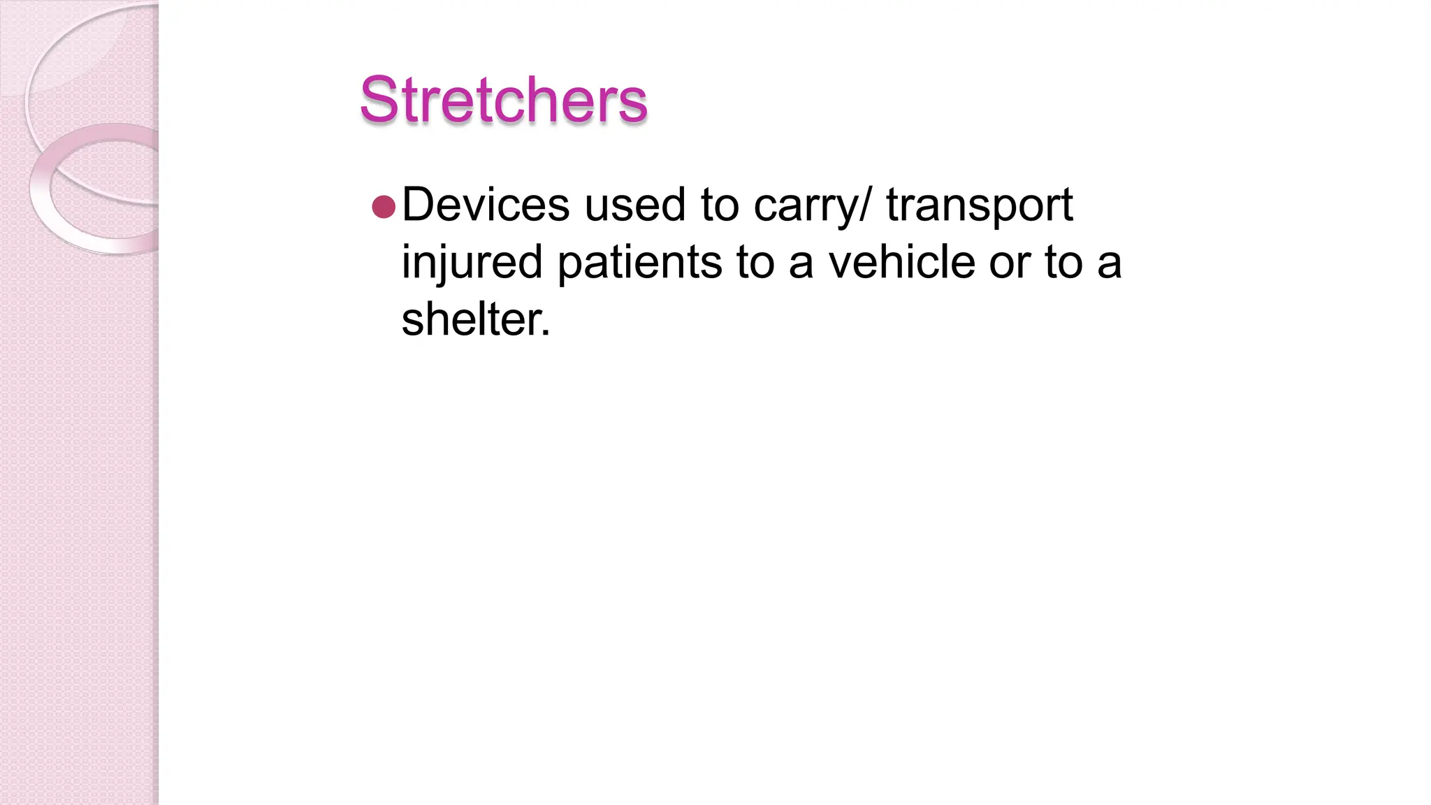 Transportation of injured person..pptx