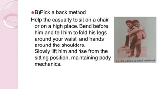 Transportation of injured person..pptx