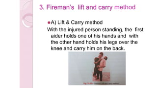 Transportation of injured person..pptx