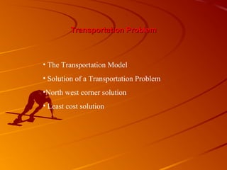 Transportation pbm | PPT