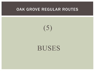 Transportation Plan | PPT