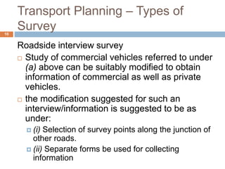 Transportation planning 1 | PPTX