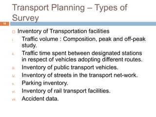 Transportation planning 1 | PPTX | Logistics and Transportation ...