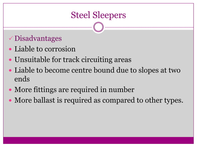 Sleepers and Their types | PDF