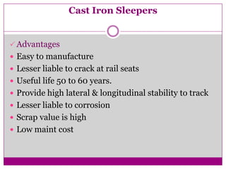 Sleepers and Their types | PDF