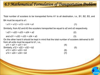 TransportationProblem.ppt