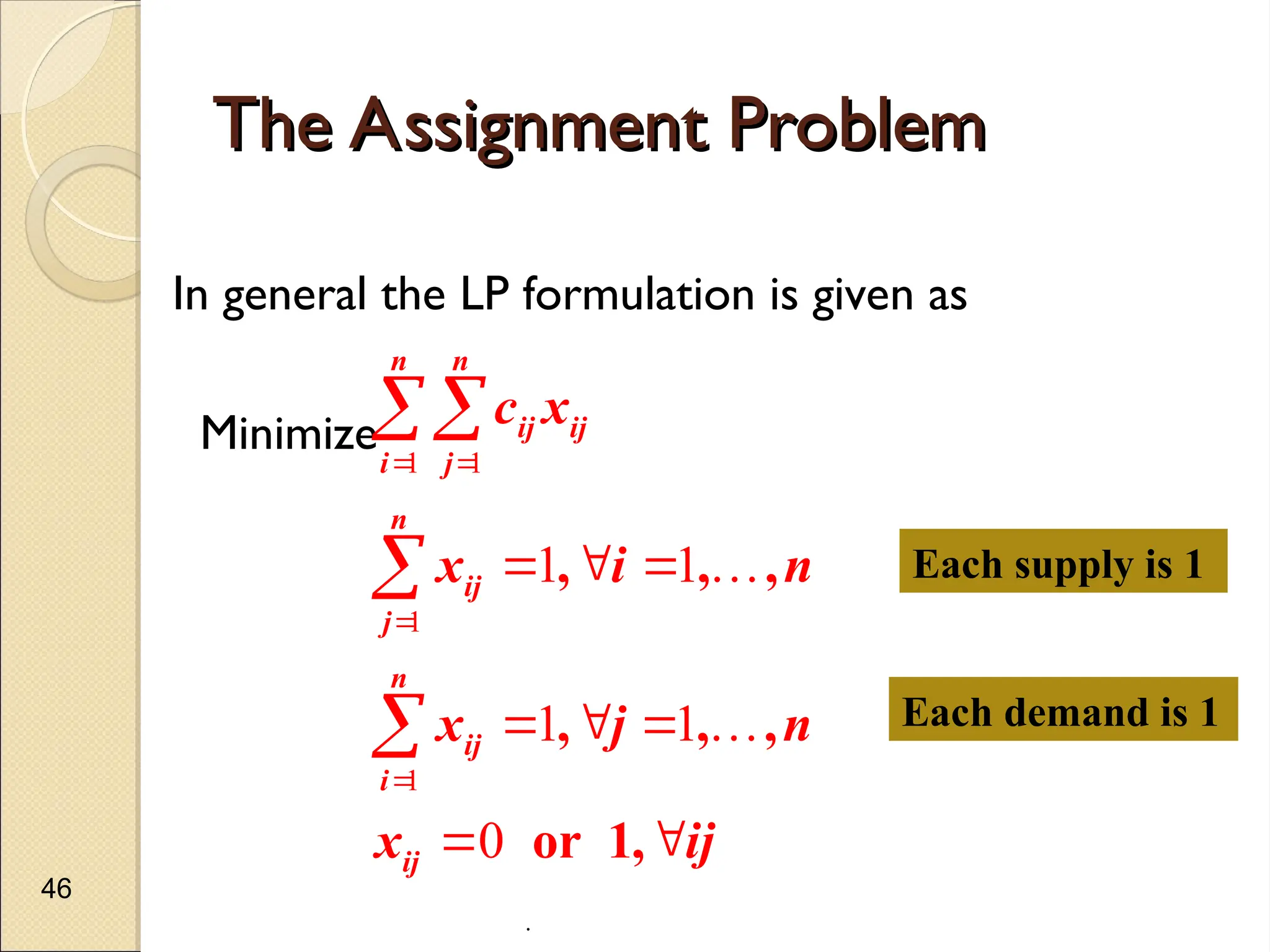 Transportation problem. supply chain managementppt | PPT