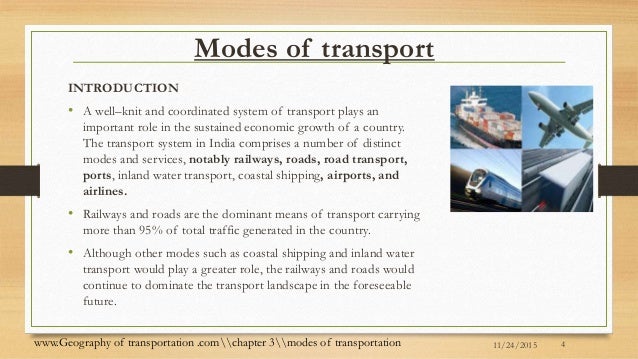 Transportation problems