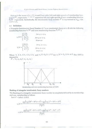 Transportation problem with the aid of triangular intuitionistic fuzzy numbers | PDF