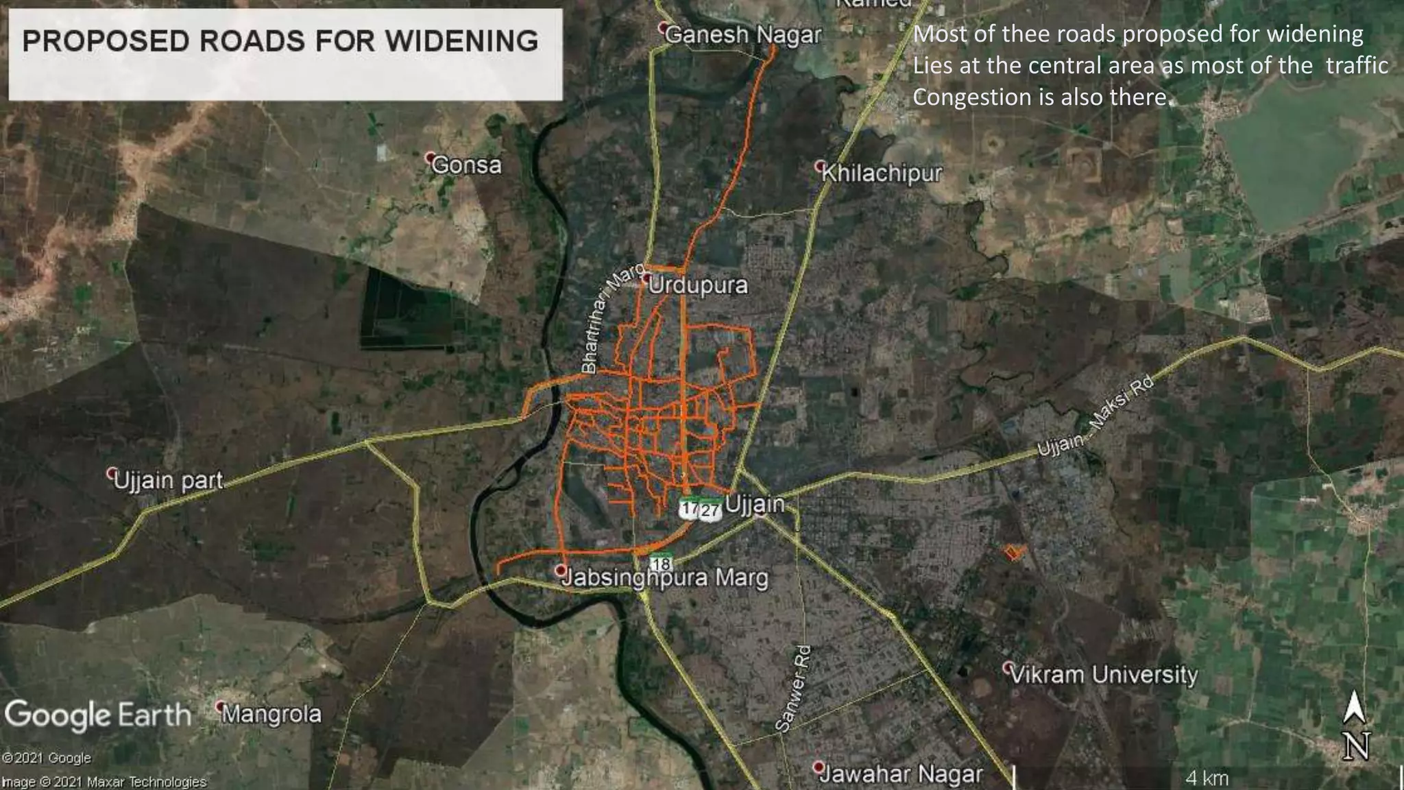 UJJAIN DEVELOPMENT PLAN (Transportation Proposals) | PPTX