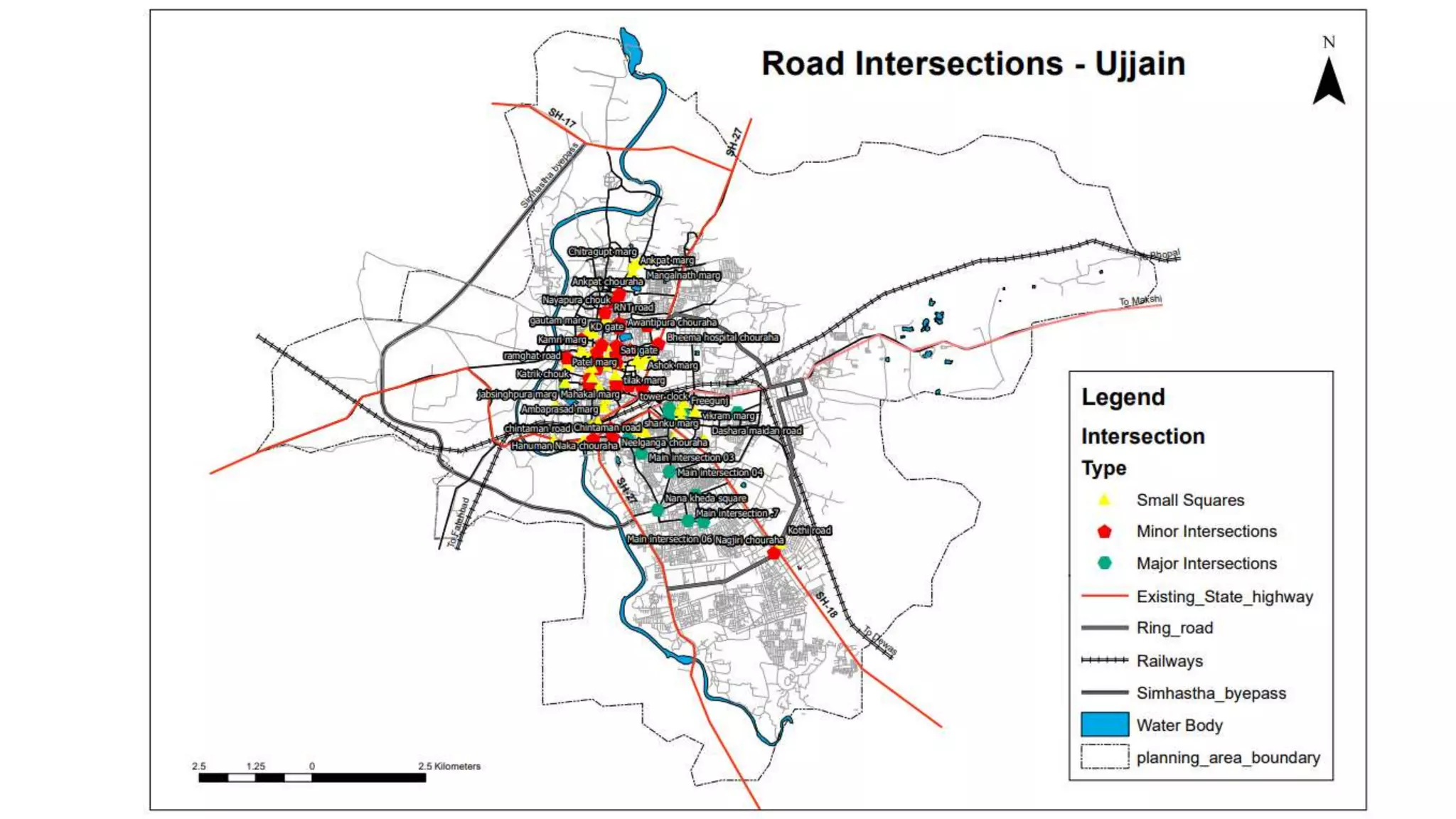 UJJAIN DEVELOPMENT PLAN (Transportation Proposals) | PPTX