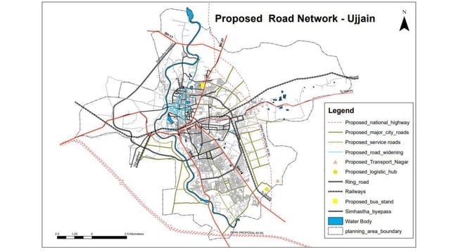 UJJAIN DEVELOPMENT PLAN (Transportation Proposals) | PPTX