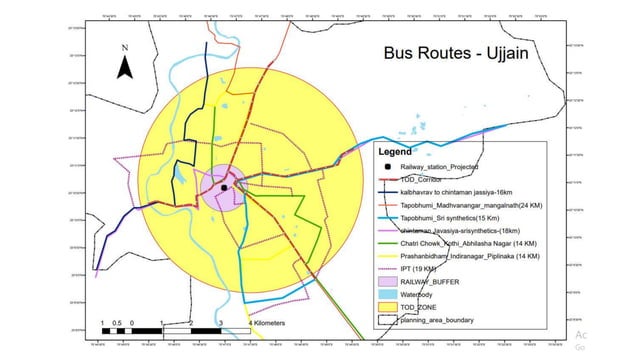 UJJAIN DEVELOPMENT PLAN (Transportation Proposals) | PPTX