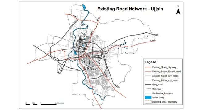 UJJAIN DEVELOPMENT PLAN (Transportation Proposals) | PPTX