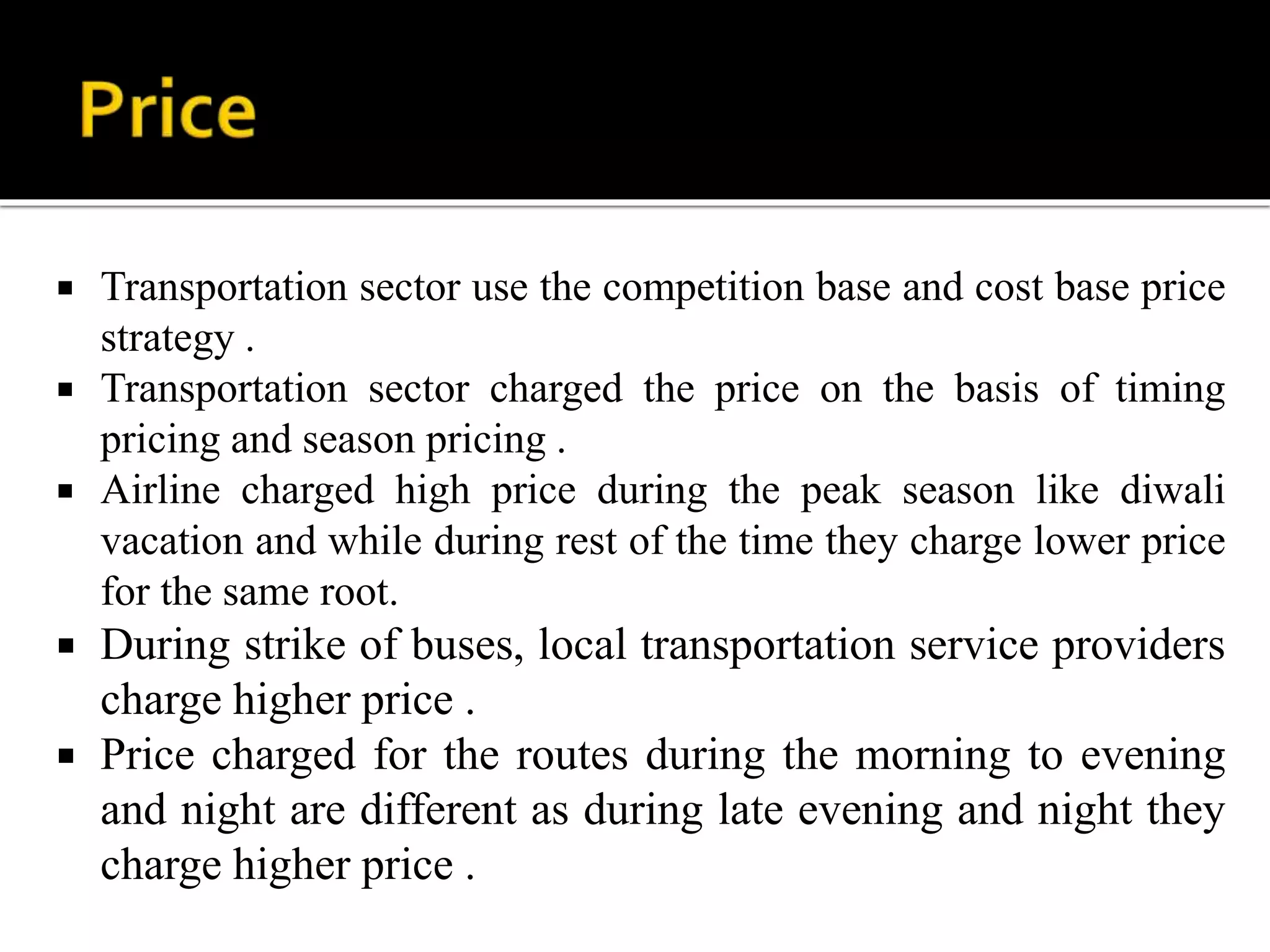 Classification of Transportation | PPTX