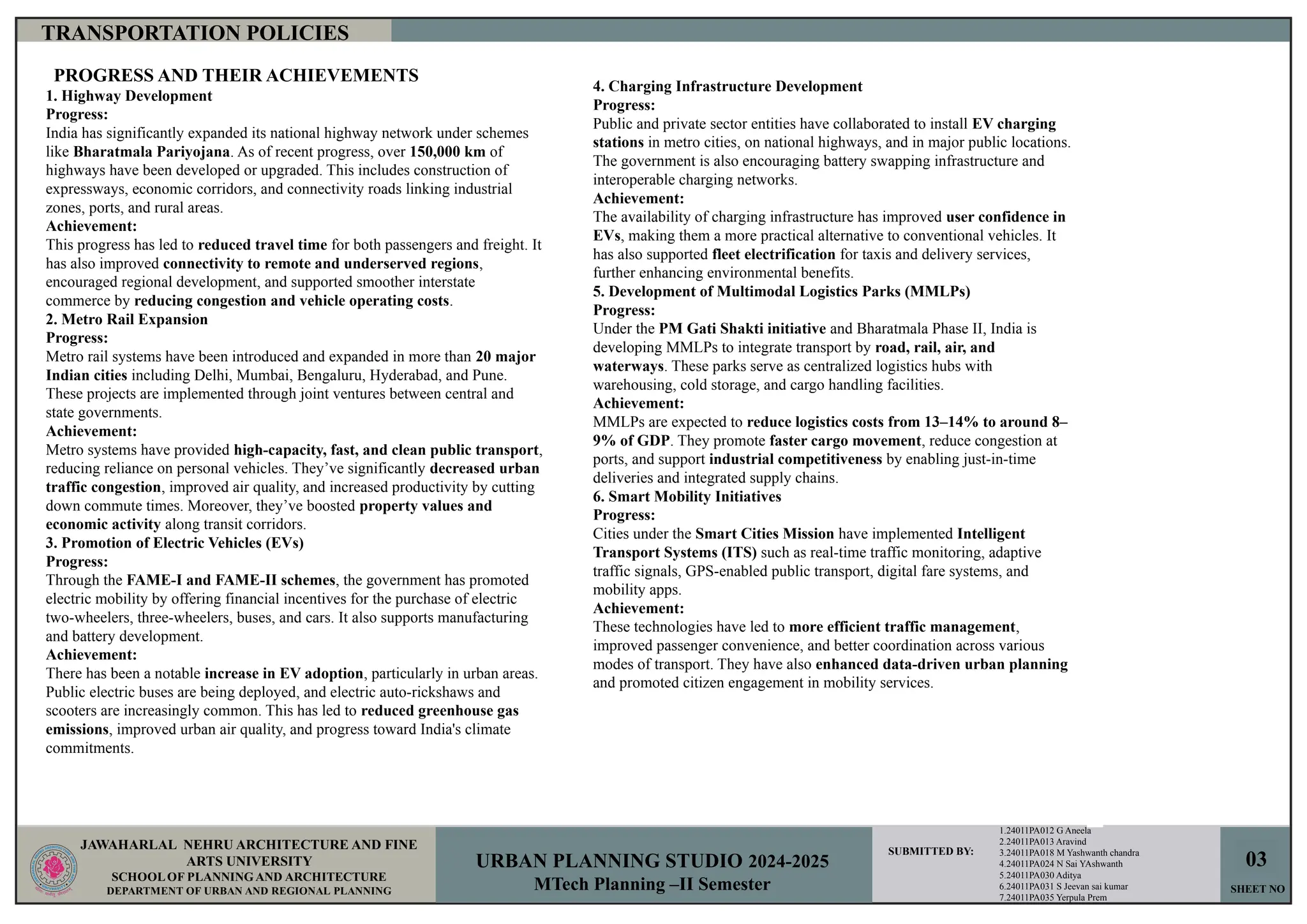 urbanization and economic growth transportation ppt | PPTX