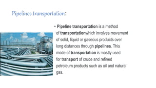 Transportation slide | PPTX
