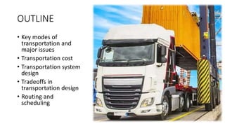 Transportation strategy | PPTX