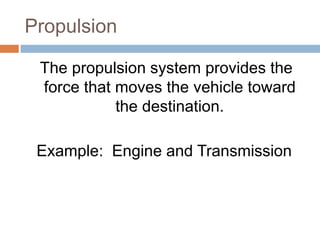 Transportation Subsystems | PPTX